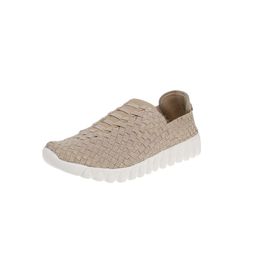 Bernie Mev. Slipper Zip Vivaldi in Gold | Gr.: 38