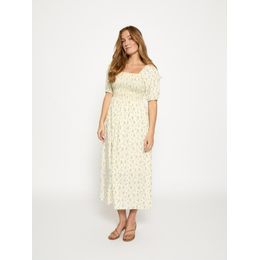 Minus Kleid in Soft Yellow Print | Gr.: 44
