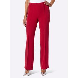 WITT WEIDEN Anzug-Hose in rot | Gr.: 50