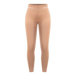Smilodox Leggings Scrunch Azura in Taupe | Gr.: XS