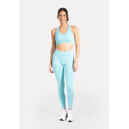 Smilodox Leggings Seamless Amaze Pro in T&uuml;rkis | Gr.: M