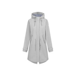 Derbe Friese Traveby Fisher Regenmantel in paloma/navy | Gr.: 44