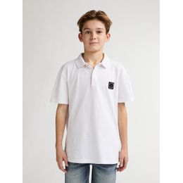 PETROL INDUSTRIES Piqu&eacute;-Poloshirt Catavi&ntilde;a in Wei&szlig; | Gr.: 140