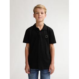PETROL INDUSTRIES Piqu&eacute;-Poloshirt Catavi&ntilde;a in Schwarz | Gr.: 140