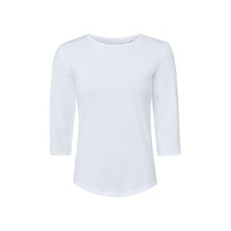 Franco Callegari Langarmshirt in wei&szlig; | Gr.: M