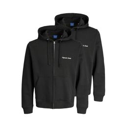Jack & Jones Jack & Jones Sweatjacke / Hoodie Norrebro in Schwarz | Gr.: M