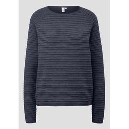 QS Strickpullover in 58W0_tiefblau | Gr.: S