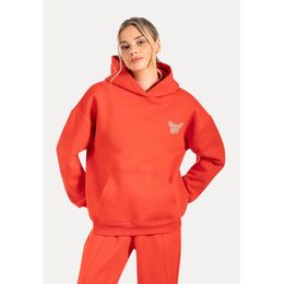 Smilodox Hoodie Nala in Rot | Gr.: XS