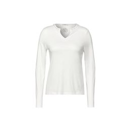Cecil Langarmshirt in vanilla white | Gr.: S