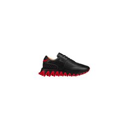 Christian Louboutin Sneaker schwarz rot | Gr.: 44