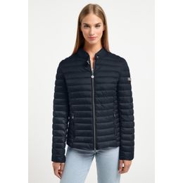 Frieda & Freddies New York Steppjacke FRIEDA & FREDDIES "Light Jacket / Judy", Damen, Gr. 38, schwarz (mittelblau), 100% Polyamid, unifarben, ohne Ausschnitt, Jacken Steppjacke