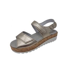 Semler Sandale Trixie in Metallic | Gr.: 42