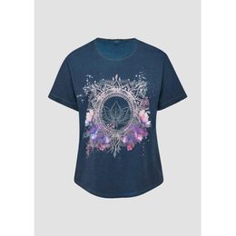 QS T-Shirt in 58D2_tiefblau | Gr.: 46