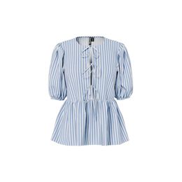 Pieces Halbarmbluse in Hydrangea | Gr.: XS