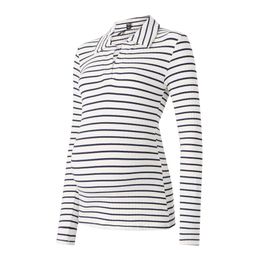 Vero Moda Maternity Umstand Poloshirt 'VMMSEA' Damen Gr&ouml;&szlig;e S navy / wei&szlig;