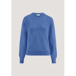 hessnatur Strickpullover in kornblume | Gr.: L