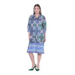 Ulla Popken Midikleid in schneewei&szlig; | Gr.: 54-56