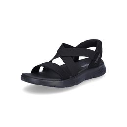 Skechers Sandale Go Walk Flex Glimmer Up in Schwarz | Gr.: 37