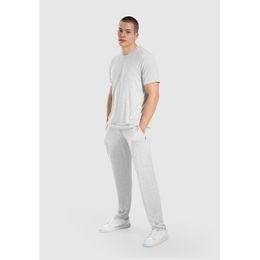 Smilodox T-Shirt Ilian Modal in Grau Melange | Gr.: L