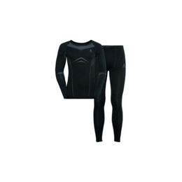 Odlo Unterw&auml;sche SET LONG PERFORMANCE in Schwarz | Gr.: S