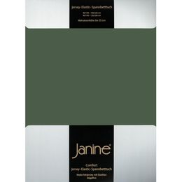 Janine Spannbetttuch Elastic Jersey 5002 in vulkan | Gr.: 140 x 200