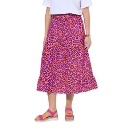 Ulla Popken Midirock in helles pink | Gr.: 54-56