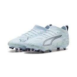 Fu&szlig;ballschuh Puma "ULTRA 6 MATCH FG/AG Fu&szlig;ballschuhe Jugendliche", Kinder, Gr. 31, icy blau wei&szlig; jewel, Obermaterial: Synthetik, Textil. Futter: Synthetik, Textil. Innensohle: Textil. Laufsohle: Synthetik, Schuhe Fu&szlig;ballschuh