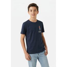name it Jungen T-Shirt &raquo;NKMDIO ONEPIECE SS NREG TOP BOX NOOS VDE&laquo; Set, mit kleinem Brust- und gro&szlig;em R&uuml;ckenmotiv 122/128