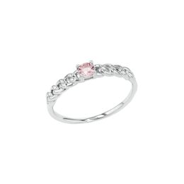 Amor Ring Silber 925, rhodiniert in Rosa | Gr.: 58