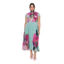 Ulla Popken Midikleid in beere | Gr.: 50 - Normalgr&ouml;&szlig;e