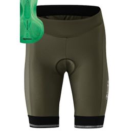 Gonso Damen Fahrradhose &raquo;SITIVO W&laquo; Damen Radhose, Radlerhose mit speziellem Sitzpolster, Tight Fit gr&uuml;n 46, Normalgr&ouml;&szlig;en