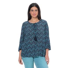 Ulla Popken Tunika in marine | Gr.: 50-52