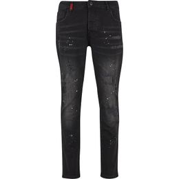 2Y Premium Herren 2Y Premium Bequeme Jeans &raquo;2Y Premium 2Y LEONARDO RIPPED SLIM FIT JEANS&laquo; 34, Normalgr&ouml;&szlig;en