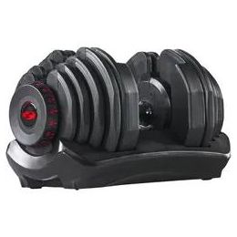 Dumbbell Bowflex "SelectTech 1090i", schwarz (mattschwarz), Hanteln, 42 kg, Kunststoff, Stahl