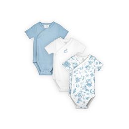 Stellou & friends KURZARM CROSS-BODY 3er-Set in french toile baby blue | Gr.: 74/80