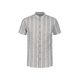 NO EXCESS Hemd Herren Gr&ouml;&szlig;e XXL beige / taubenblau / pastellgr&uuml;n