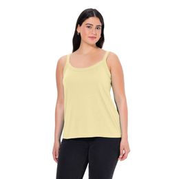 Ulla Popken Strick-Top in blassgelb | Gr.: 62-64