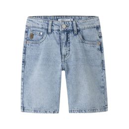 name it Shorts in Light Blue Bleached Denim | Gr.: 104