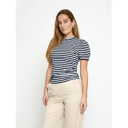Sel by peppercorn Peppercorn T-Shirt in Black Iris Stripe | Gr.: M