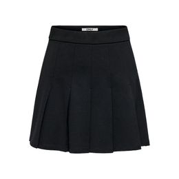 Only Damen Only Minirock &raquo;ONLPOPTRASH LIFE HW PLEAT SKIRT CC PNT&laquo; elastisches B&uuml;ndchen, Falten Details L