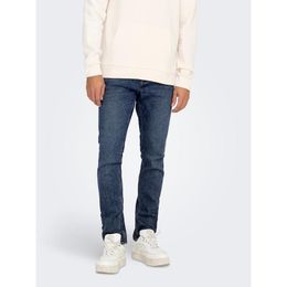 Only & Sons Only & Sons Herren ONLY & SONS Slim-fit-Jeans &raquo;ONSLOOM SLIM BOX PIM DNM MU OTL&laquo; 33, L&auml;nge 34