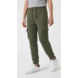 name it Jungen Sweathose &raquo;NKMOLLIE CARGO PANT BRU NOOS&laquo; gr&uuml;n 158, N-Gr