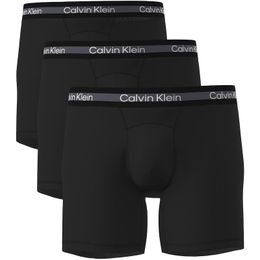 Calvin Klein Underwear Herren Boxershorts Packung, 3er-Pack, 3 Stk. K&ouml;rpernahe Passform mit elastischem Bund S (48), 3 Stk.