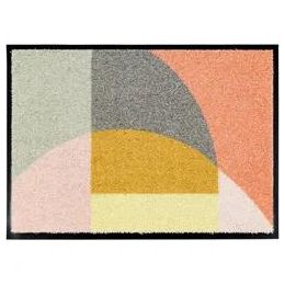 Sch&ouml;ner Wohnen Fu&szlig;matte "Bellevue", bunt (multi), B:67cm H:8mm L:100cm, Kunstfaser, SCH&Ouml;NER WOHNEN-KOLLEKTION, Teppiche, Fu&szlig;matte, T&uuml;rmatte, Schmutzfang, In und Outdoor, Sauberlauf, waschbar