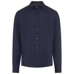 BOSS Herren BOSS Leinenhemd &raquo;LIAM&laquo; mit Button-Down-Kragen, regular fit M, N-Gr
