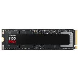 Samsung interne Gaming-SSD "9100 PRO SSD", schwarz, 4 TB, Schreibgeschwindigkeitmaximal 13400 MB/s Lesegeschwindigkeitmaximal 14800 MB/s, Festplatten