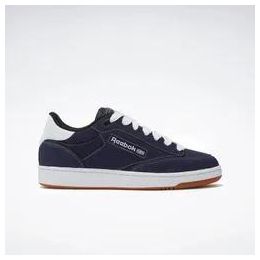 Sneaker Reebok CLASSIC "CLUB C BULC CLN", Damen, Gr. 44, schwarz-wei&szlig; (vectornavy, schwarz, wei&szlig;), Leder, Synthetik, Schuhe Sneaker