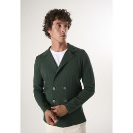 Felix Hardy Herren Strickjacke &raquo;Cardigan mit gekerbtem Kragen&laquo; XL