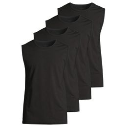 Seidensticker Unterhemd / Tanktop Pur in Schwarz | Gr.: M