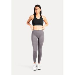 Smilodox Leggings Lesedi Seamless Scrunch in Anthrazit | Gr.: M